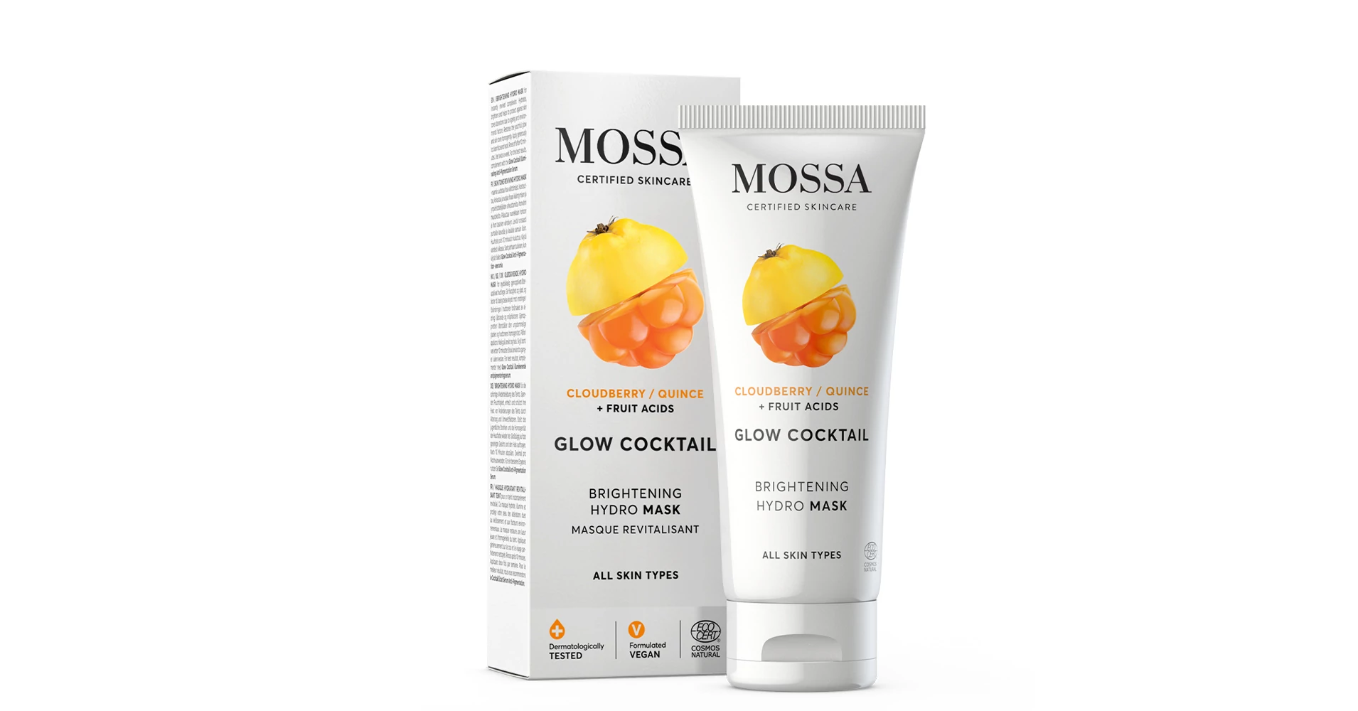 MOSSA GLOW COCKTAIL bőrtónus élénkítő hydro maszk - MOSSA - Natural Skin